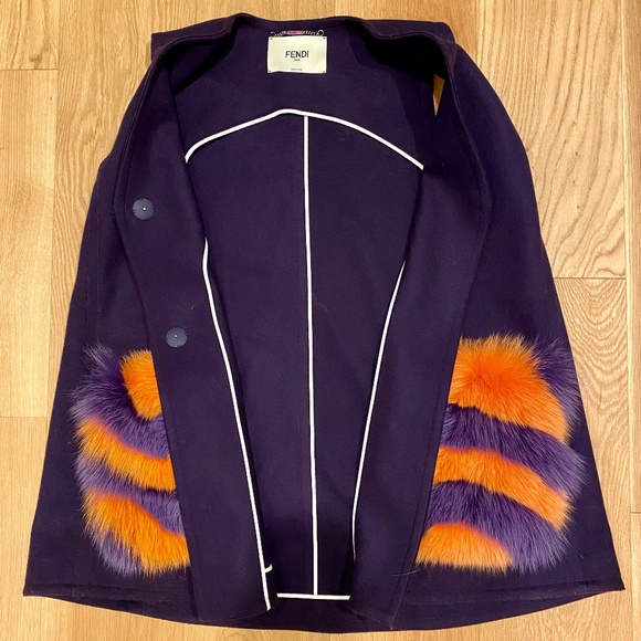 Fendi | Jackets & Coats | Fendi Vest With Fox Fur Pockets | Poshmark